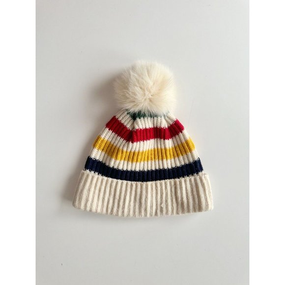 Hudson's Bay | Accessories | Hbc Hudsons Bay Striped Wool Blend Knit ...
